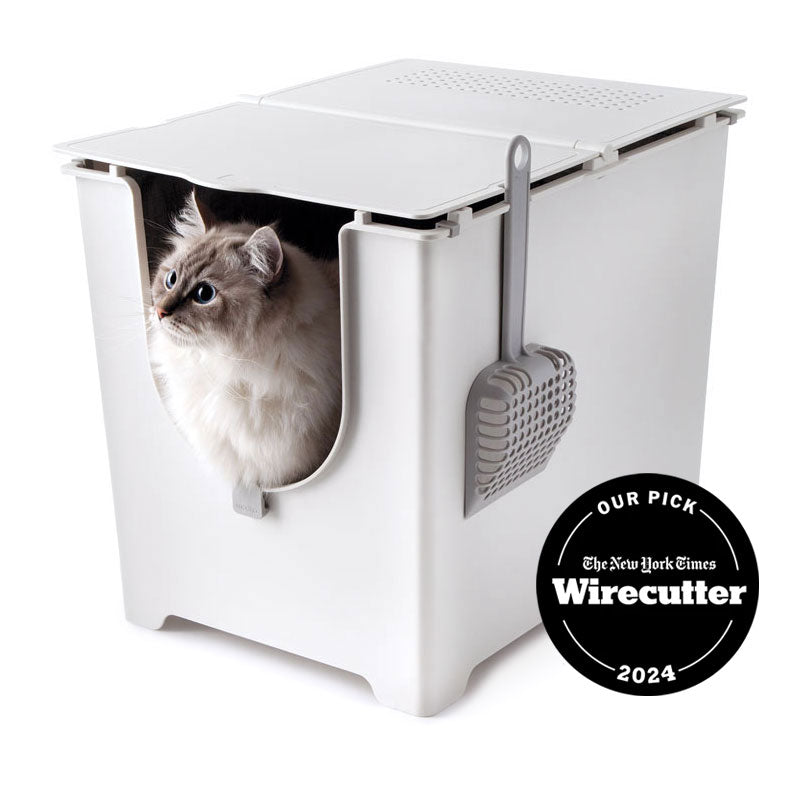 Flip Top Litter Box With Lid | Litter Box With Cover | Modkat